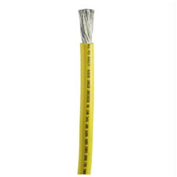 Upgrade Yellow 2-0 AWG Battery Cable - Sold By The Foot UP260918 | Zoro